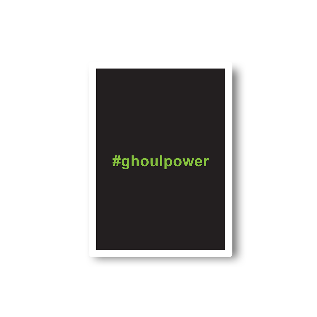 #ghoulpower Sticker | Funny Halloween Sticker, Girl Power Sticker ...